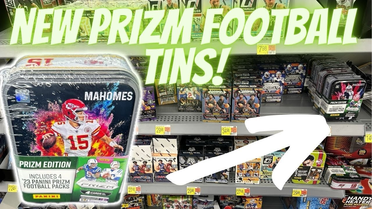 🚨BRAND NEW! 2023 PRIZM FOOTBALL TINS REVIEW! PULLED CHECKERBOARDS! 🔥 ...