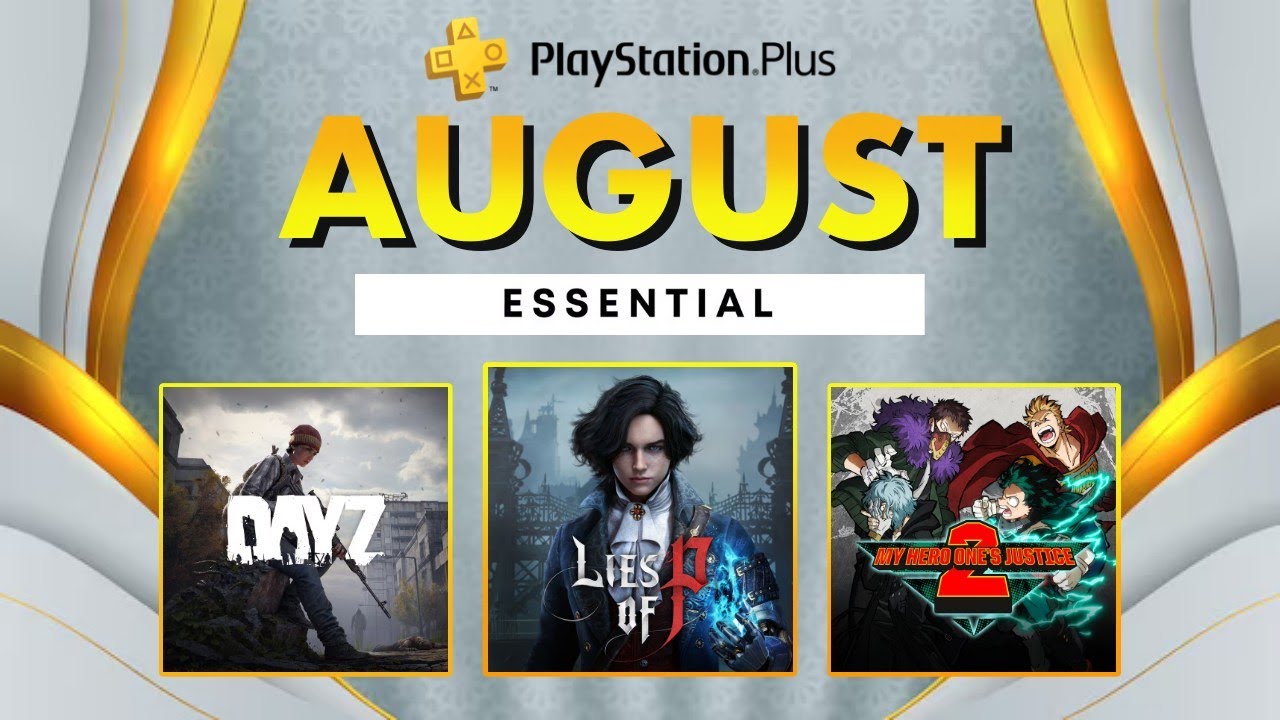 PS PLUS AUGUST 2025 Official Essential Monthly Games - YouTube