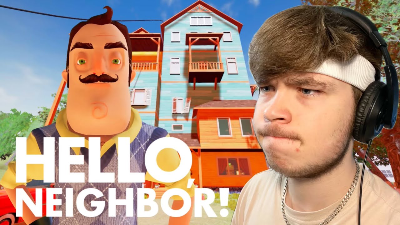 THIS HELLO NEIGHBOR IS SCARY! | Hello Neighbor Alpha 1 - YouTube
