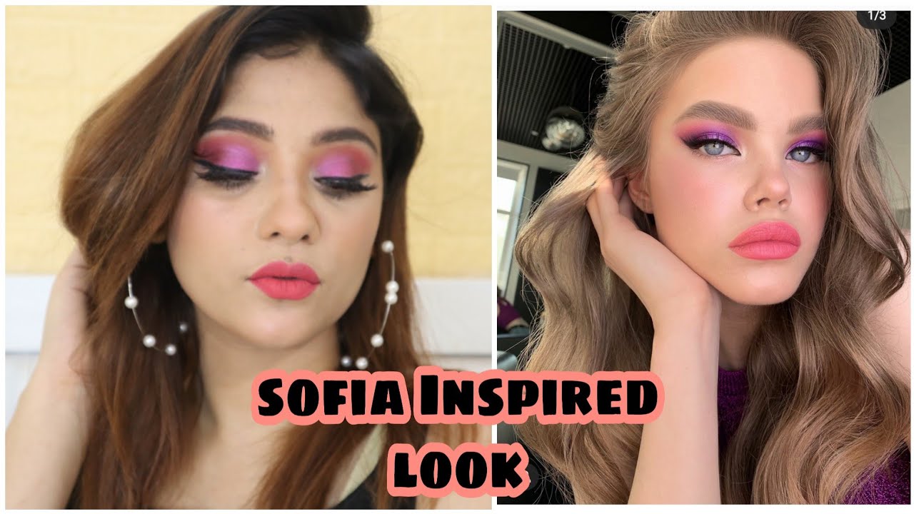 sofia Inspired Makeup || shystyles - YouTube