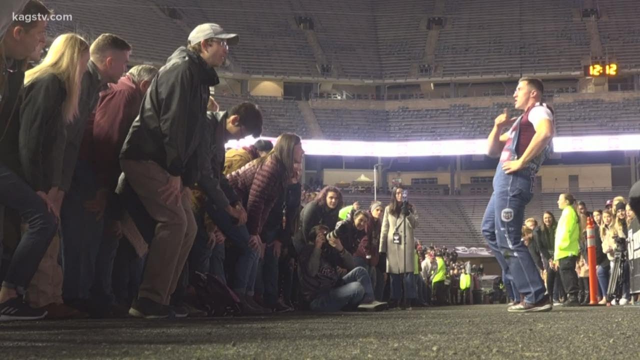 Traded traditions: Aggie Yell Practice moves online - YouTube