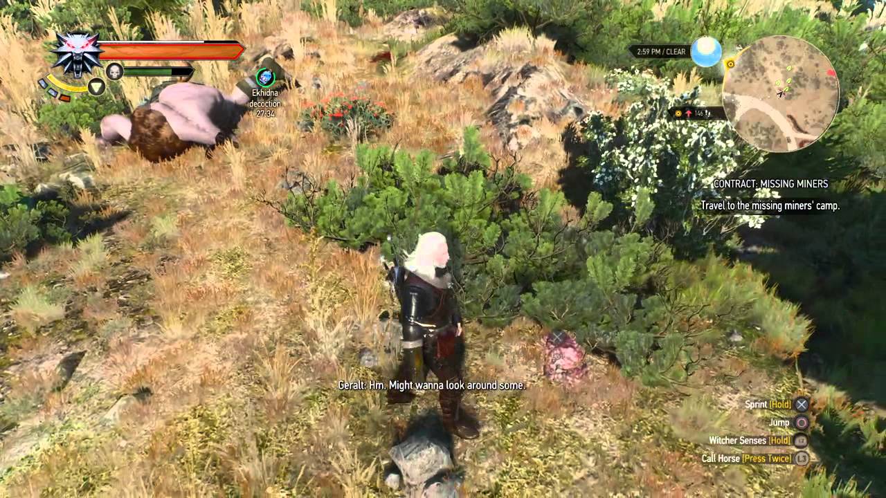 The Witcher 3: Easy Cyclops Kill - YouTube