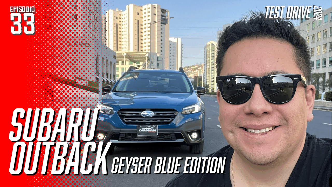 Subaru Outback Geyser Blue Edition - YouTube
