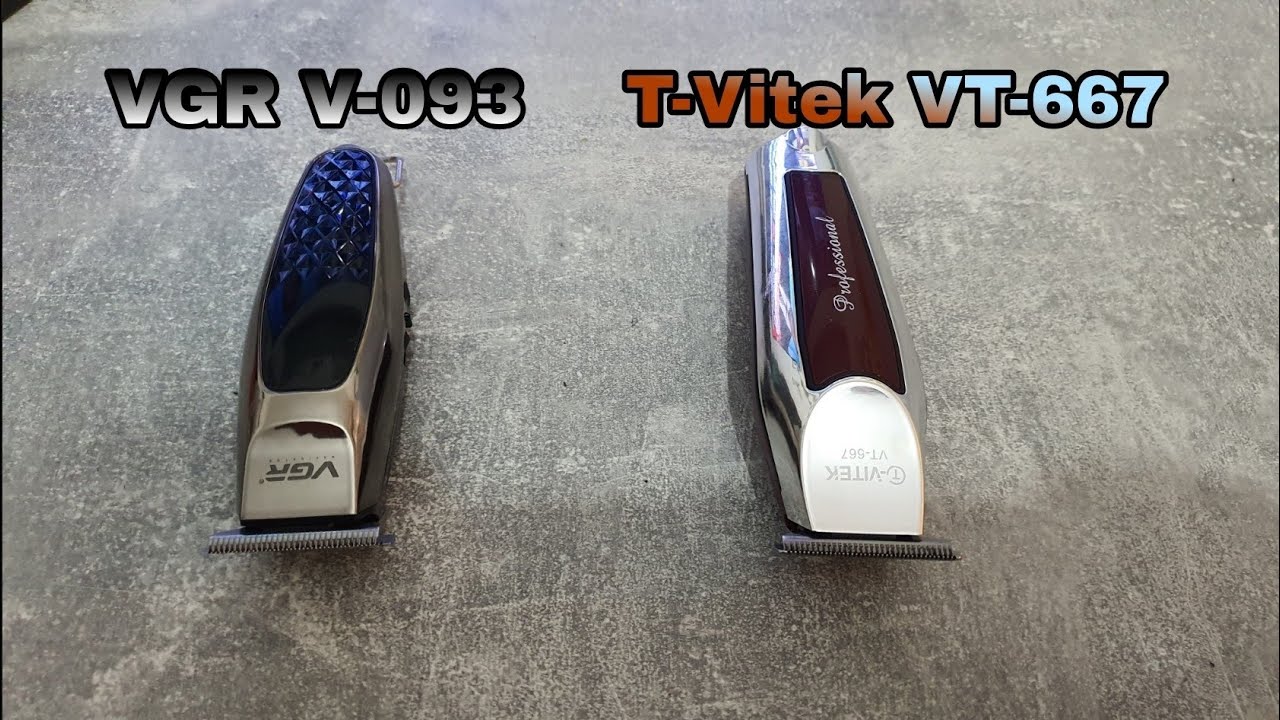 VGR V-093 | VGR V093 | & T-Vitek VT-667 Cheapest Trimmer - YouTube
