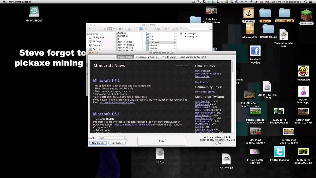 How to add modpacks to minecraft 1.6.2 [Easy] [Fast] - YouTube
