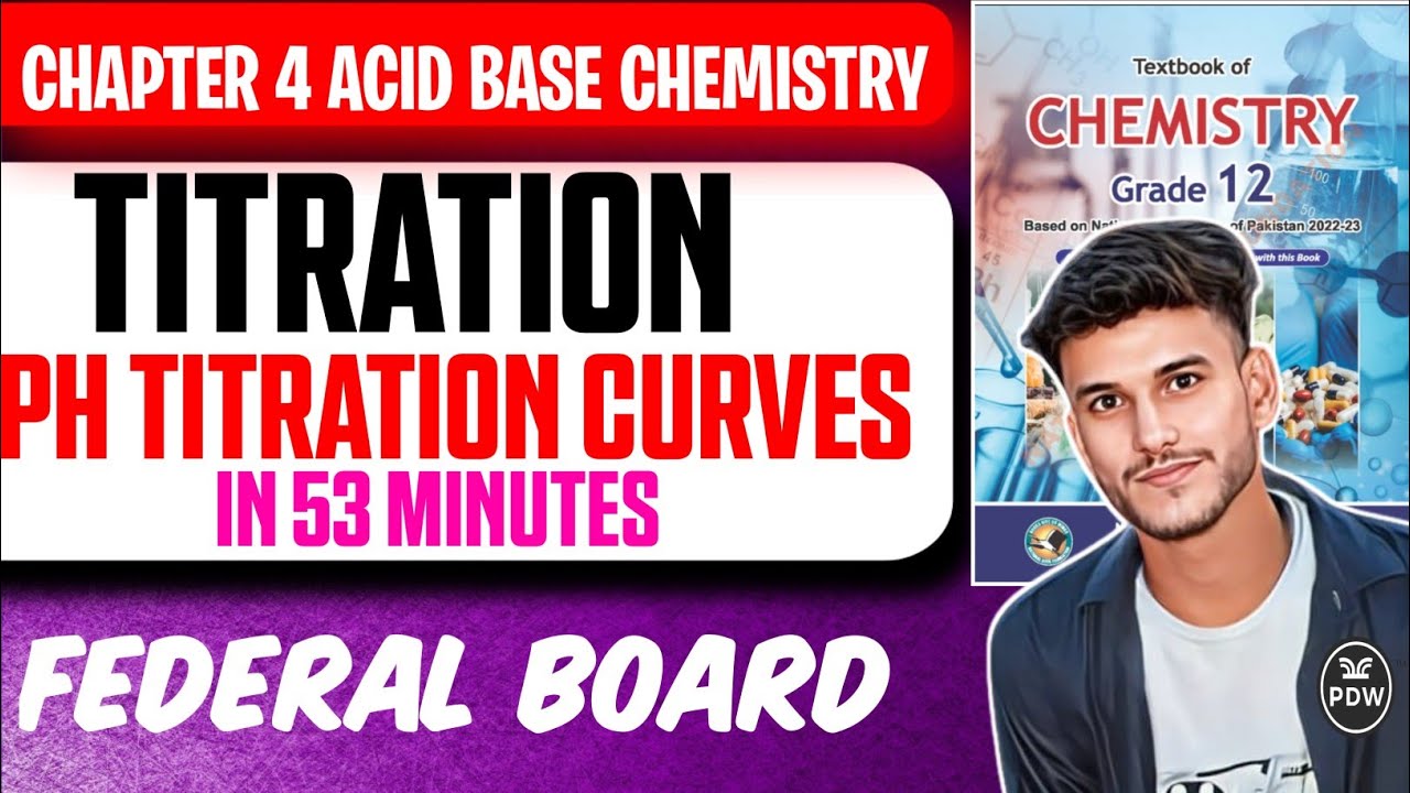 Titration & pH Titration Curves | Chapter 4 Acid-Base Chemistry | Class ...