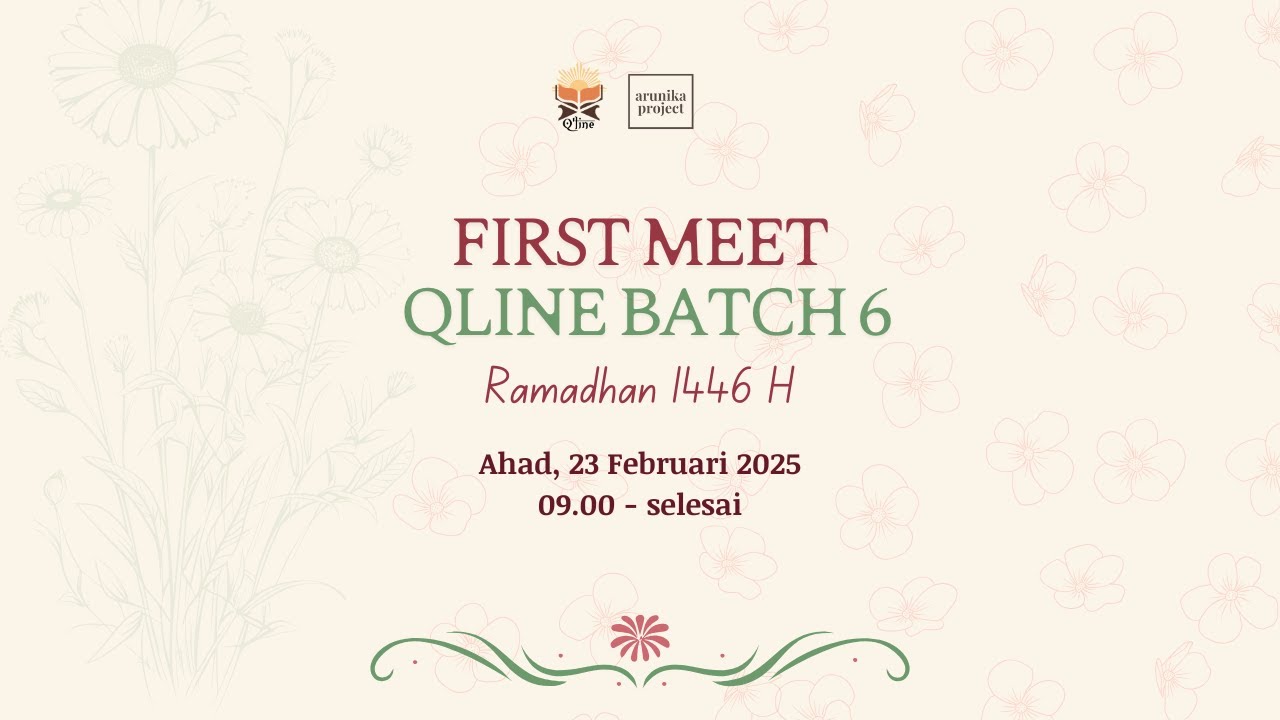 FIRST MEET QLINE BATCH 6 - YouTube