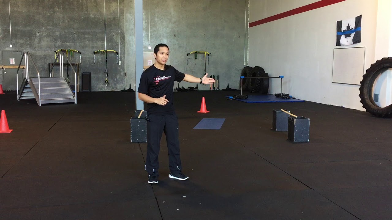 PARE/POPAT Training - Jumping Forward vs Up and Over - YouTube