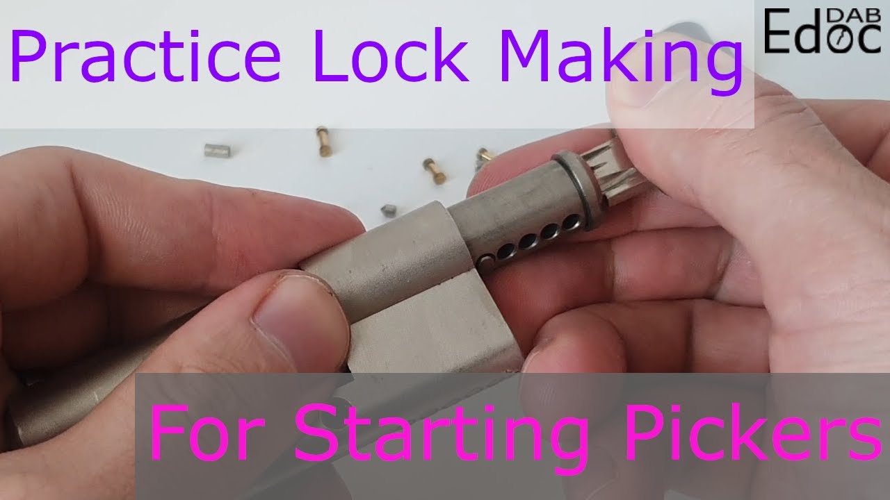 [43] Practice lock making for New Lock Pickers - YouTube