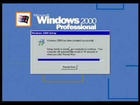 Windows 2000 Full Kurulumu