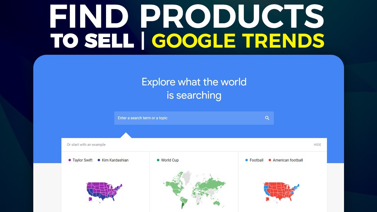 How To Use Google Trends To Find Products To Sell (2025) - YouTube
