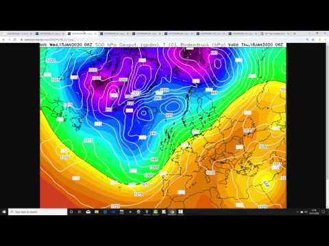 Five Day Weather Forecast: 15th To 20th January 2020 - YouTube