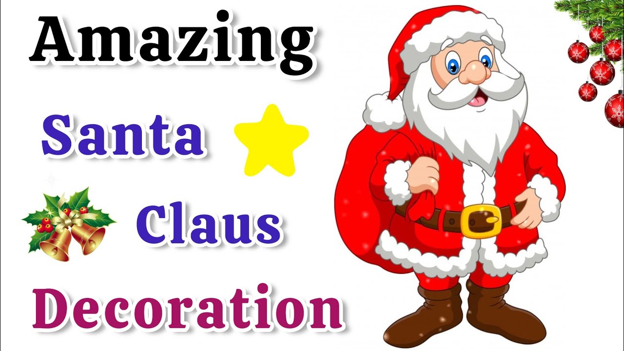 How To Make Santa Claus 🎅🏻 | Santa Claus Making With Paper | Christmas ...