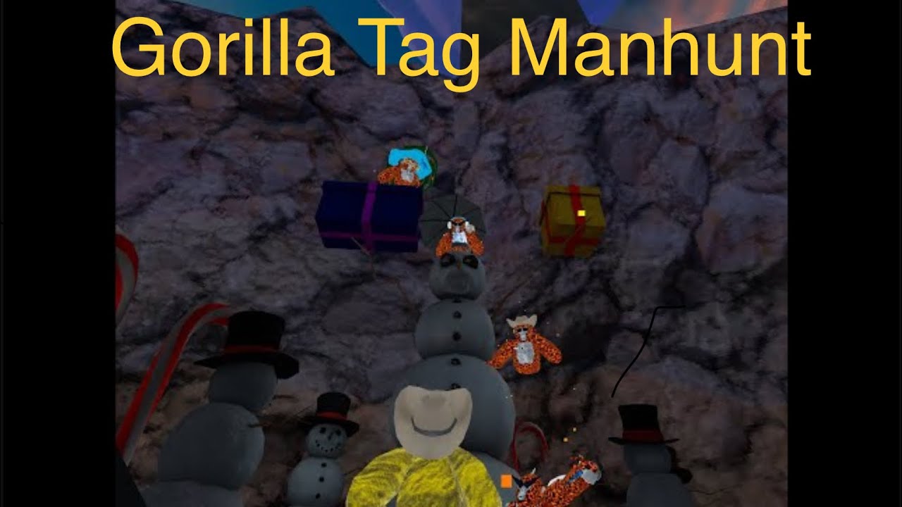 Gorilla Tag Manhunt - YouTube