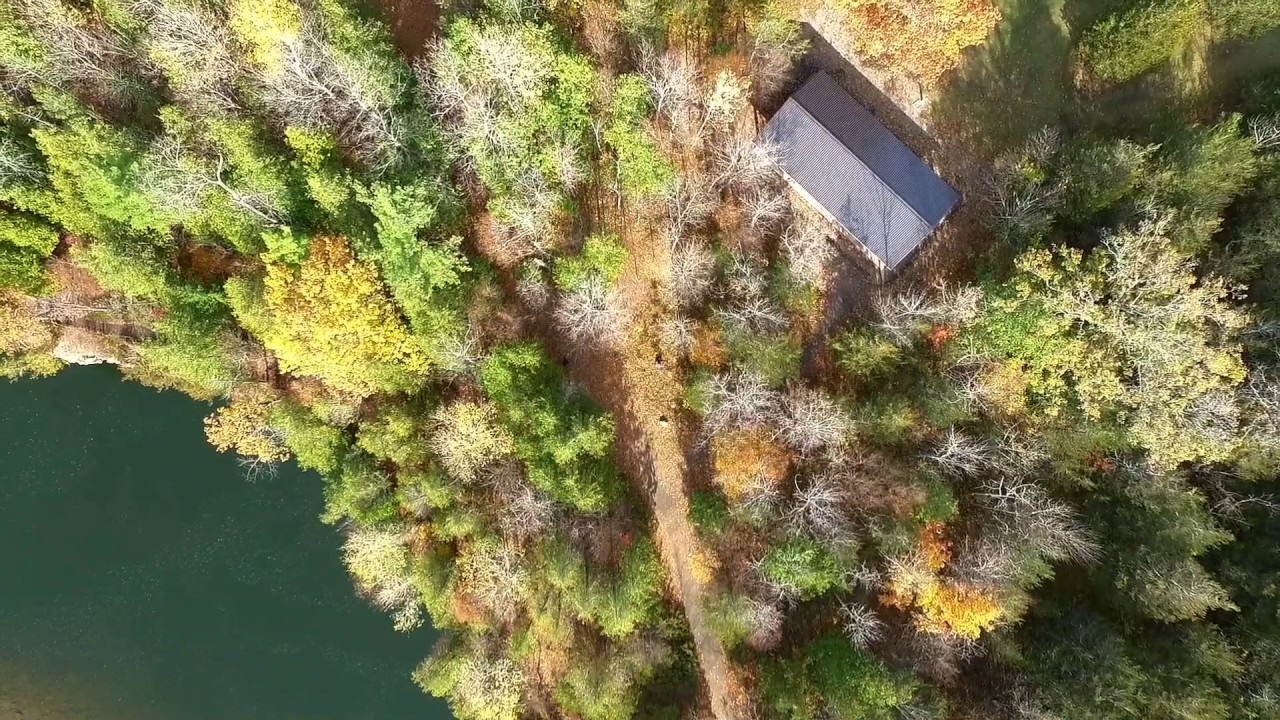 Ranney Gorge Suspension Bridge at Fall - Ferris Provincial Park ...