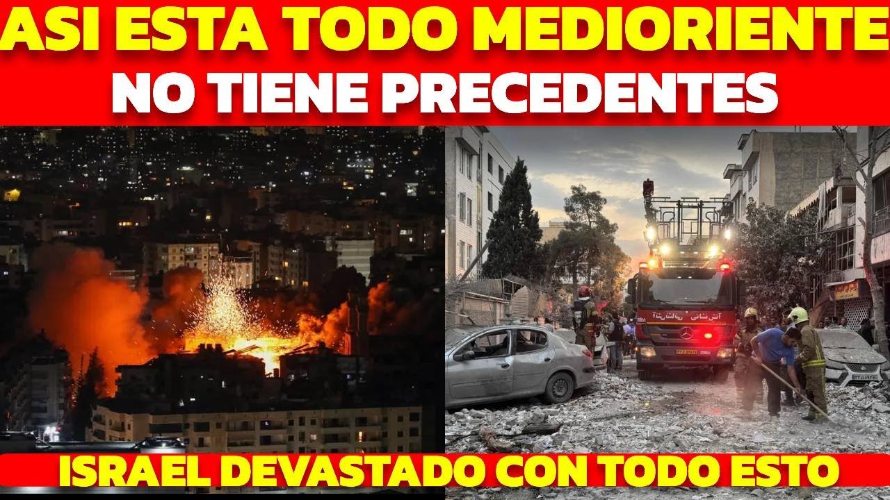 TEL AVIV IRRECONOCIBLE EN LA NOCHE DEL TERROR LUEGO DEL MASIVO AT4K3 EN ...