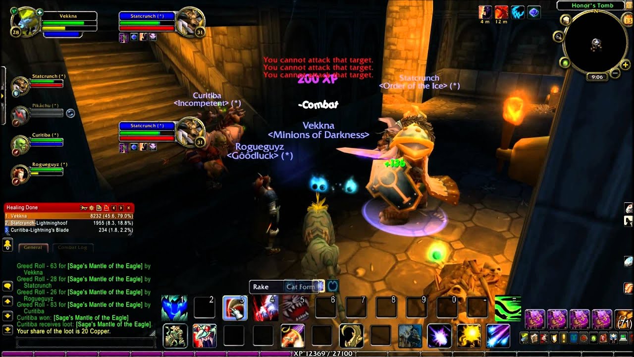 WoW Low Level Resto Druid info - YouTube