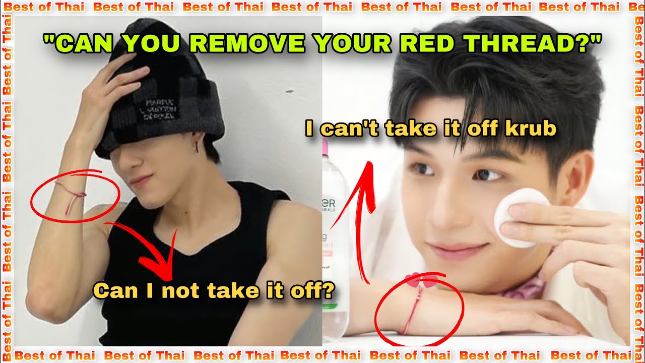 The Story Behind Their RED THREAD, Why They Don’t Want to Take it Off ...