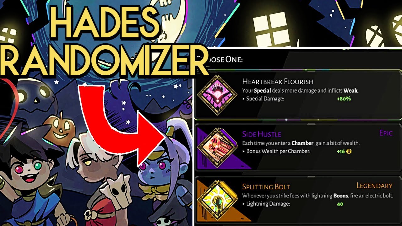 SOUL CATCHERS AND GIANT RATS IN TARTARUS?! This Mod Randomizes Boons ...