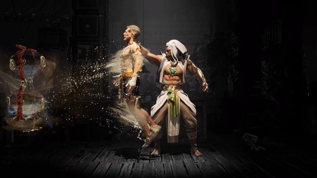 Mortal Kombat 1- Geras Brutality "Sand Of Time" - YouTube