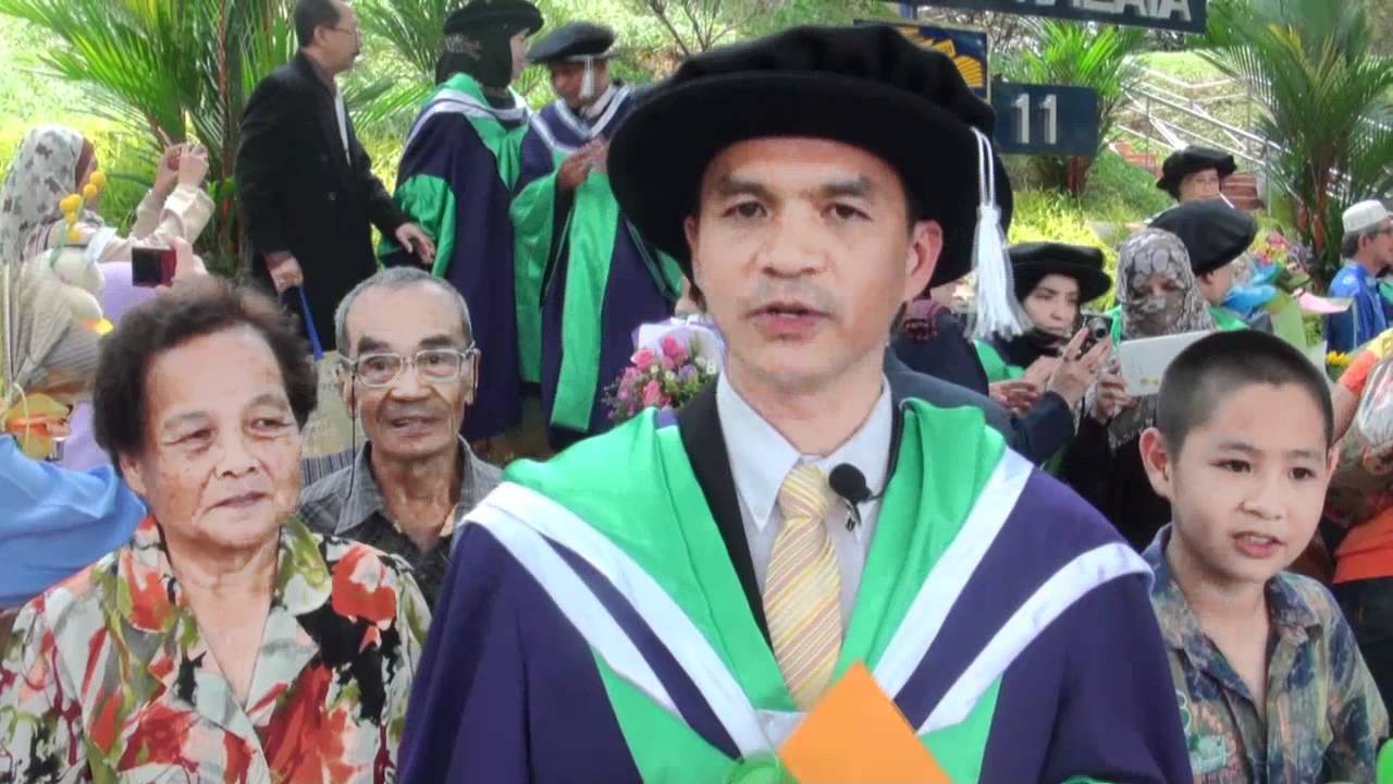 Congratulation to Dr Fan Siong Peng(PHD-UM Convocation) 分享喜悦 - YouTube