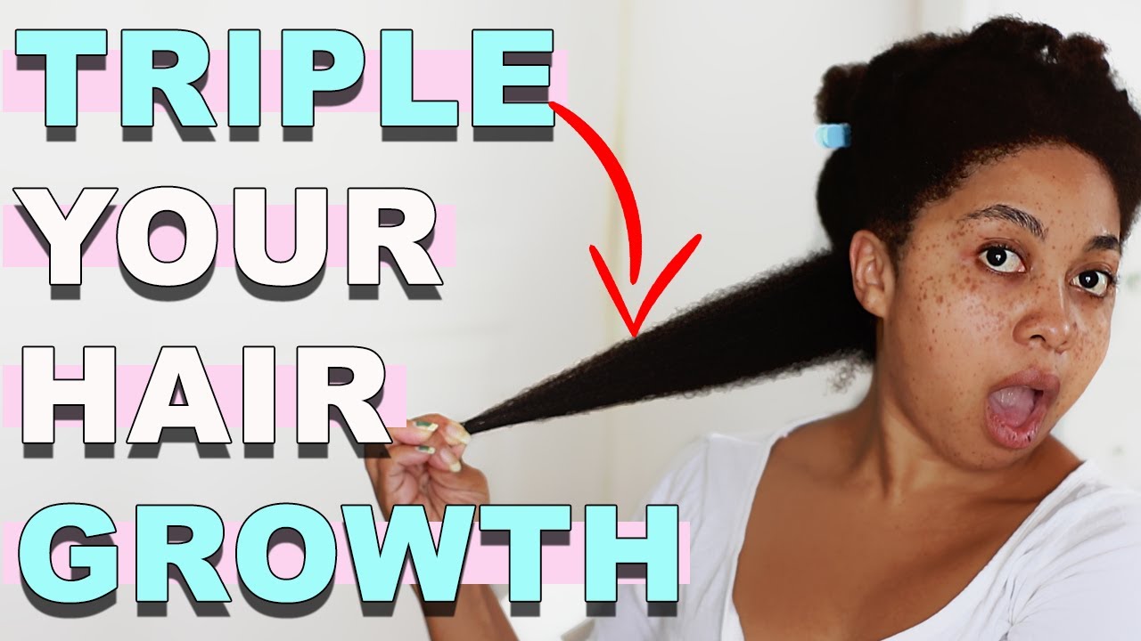 TRIPLE YOUR HAIR GROWTH WITH THESE EASY TIPS! GET LONGER, THICKER ...