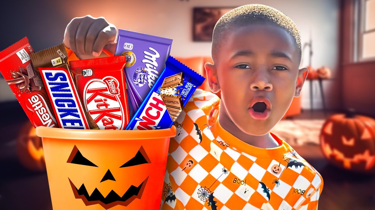 KID Caught STEALING Halloween Candy?! - YouTube