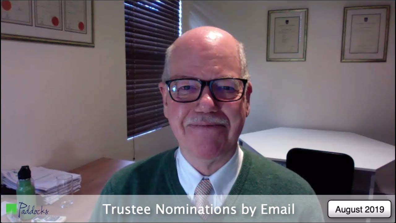 Video Tutorial 332: Trustee Nominations by Email - YouTube