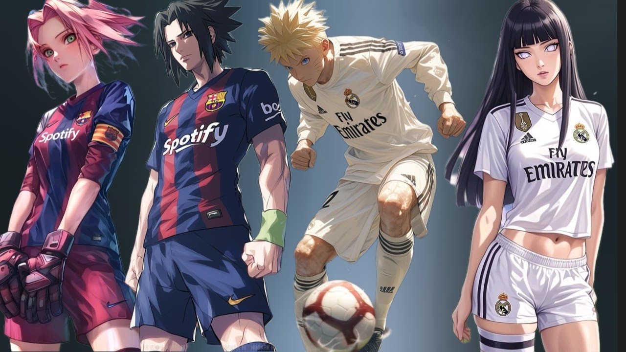 Naruto Characters Reimagined as Football Players | Anime x Sports Fun ...