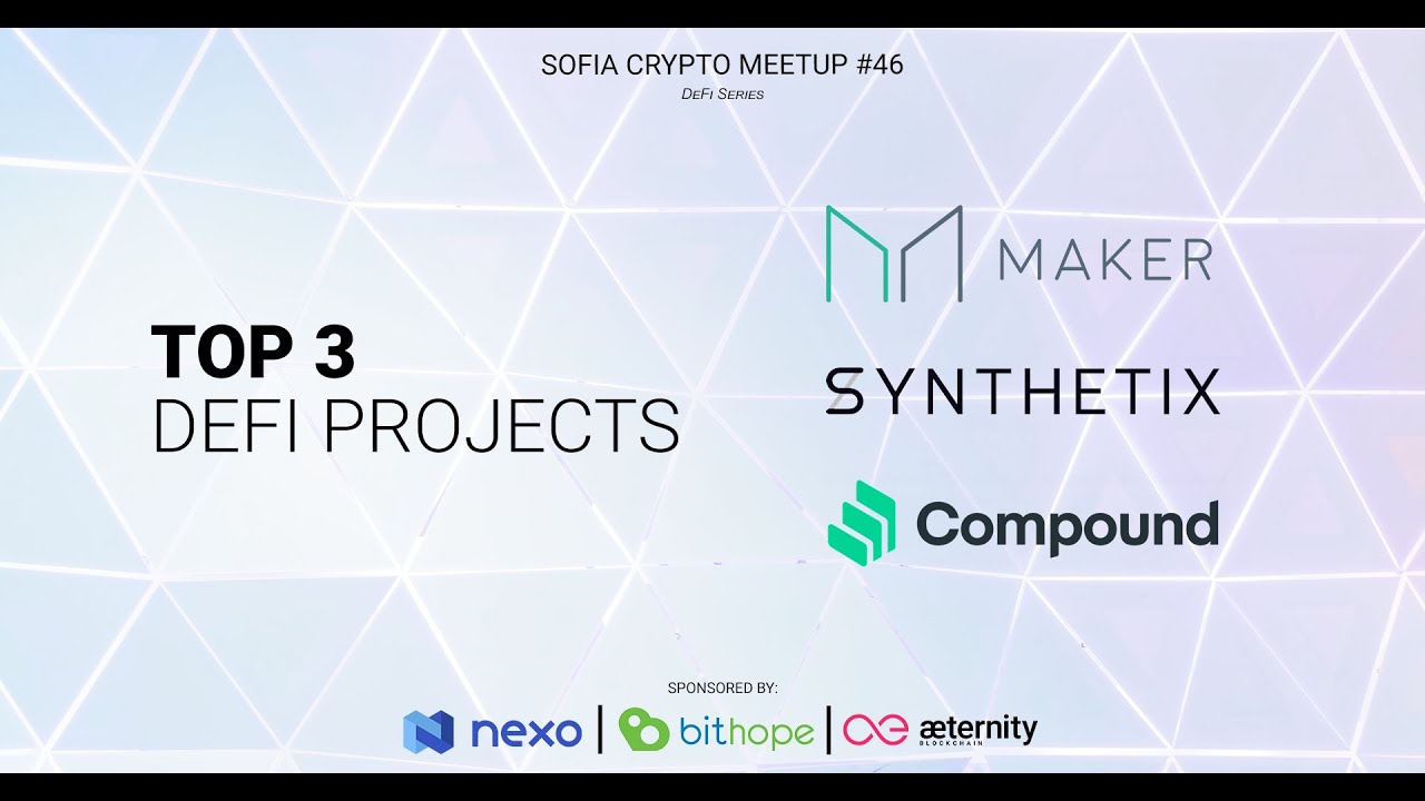 Sofia Crypto Meetup #46 - Top 3 #DeFi Projects - YouTube