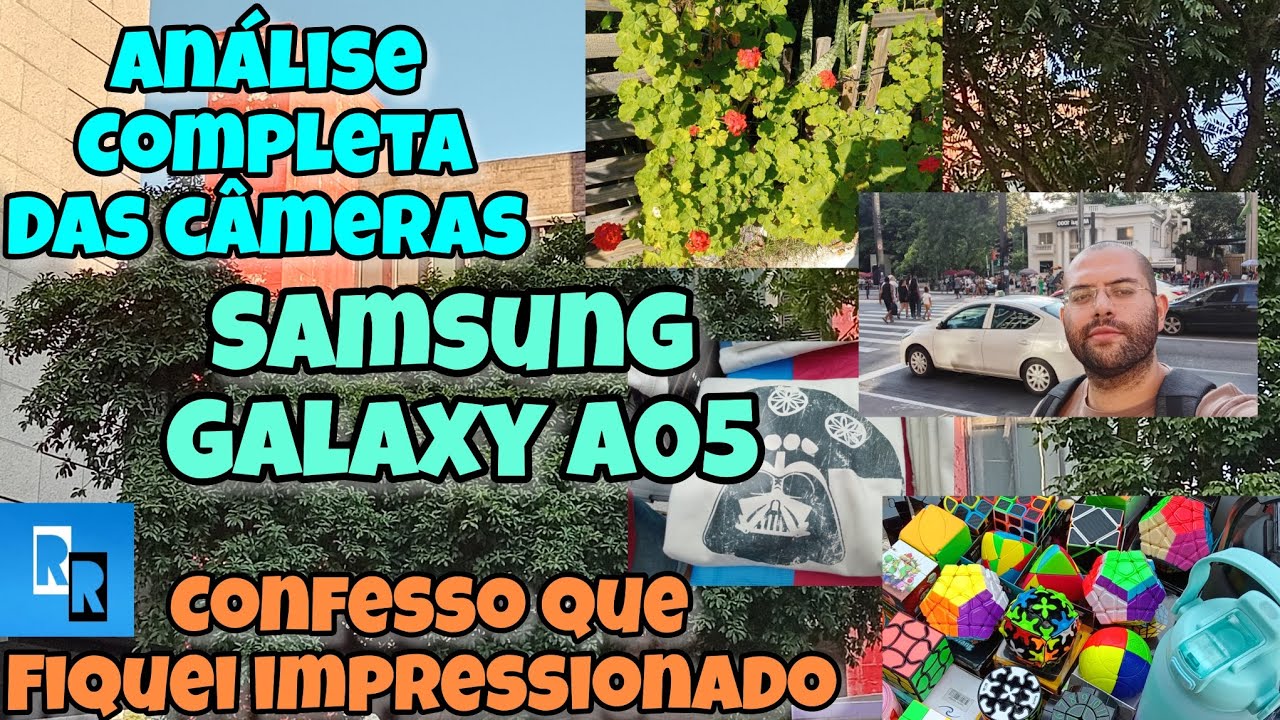 ANÁLISE DE CÂMERAS - Samsung GALAXY A05 - é BÁSICO também nas CÂMERAS ...