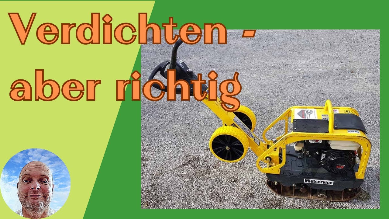 Wunderschöne Verdichten Ohne Rüttelplatte Bilder