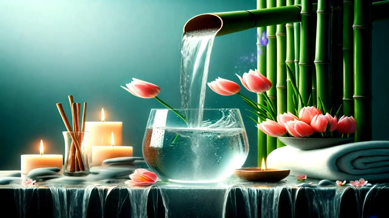 WIND DOWN WITH BRAIN RELAXING MUSIC AND SOOTHING BEDTIME MUSIC FOR A ...