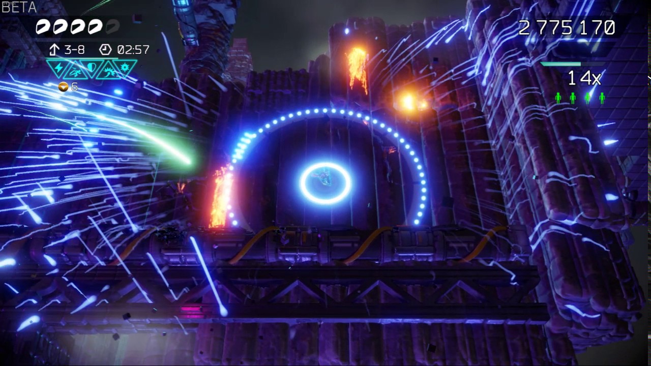 Nex Machina (PC Beta) - Fire Cavern - YouTube