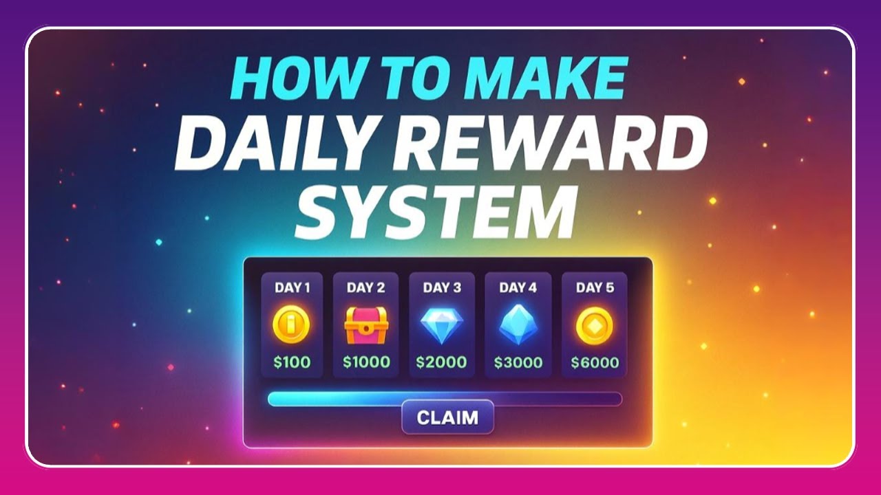 Cara Membuat Daily Reward System - Uni Craft Your World - YouTube