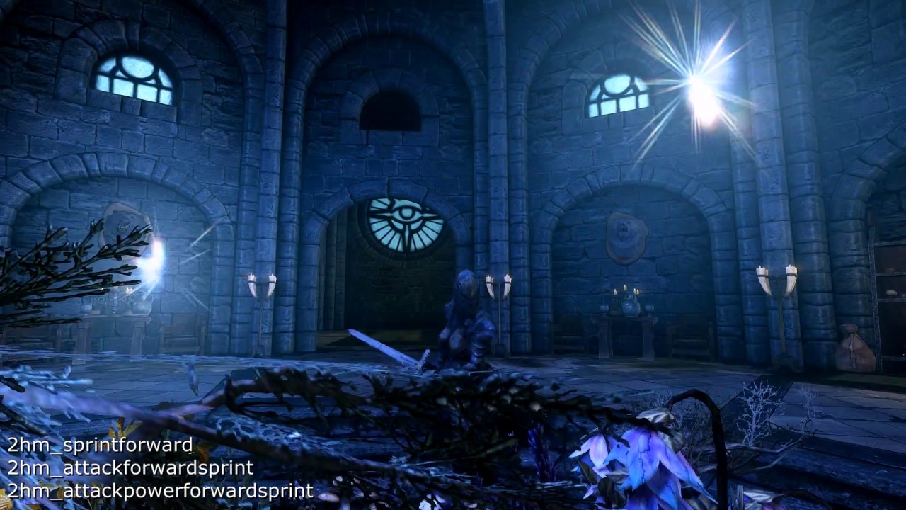 2HS - Two-handed sword animations - Knight - YouTube