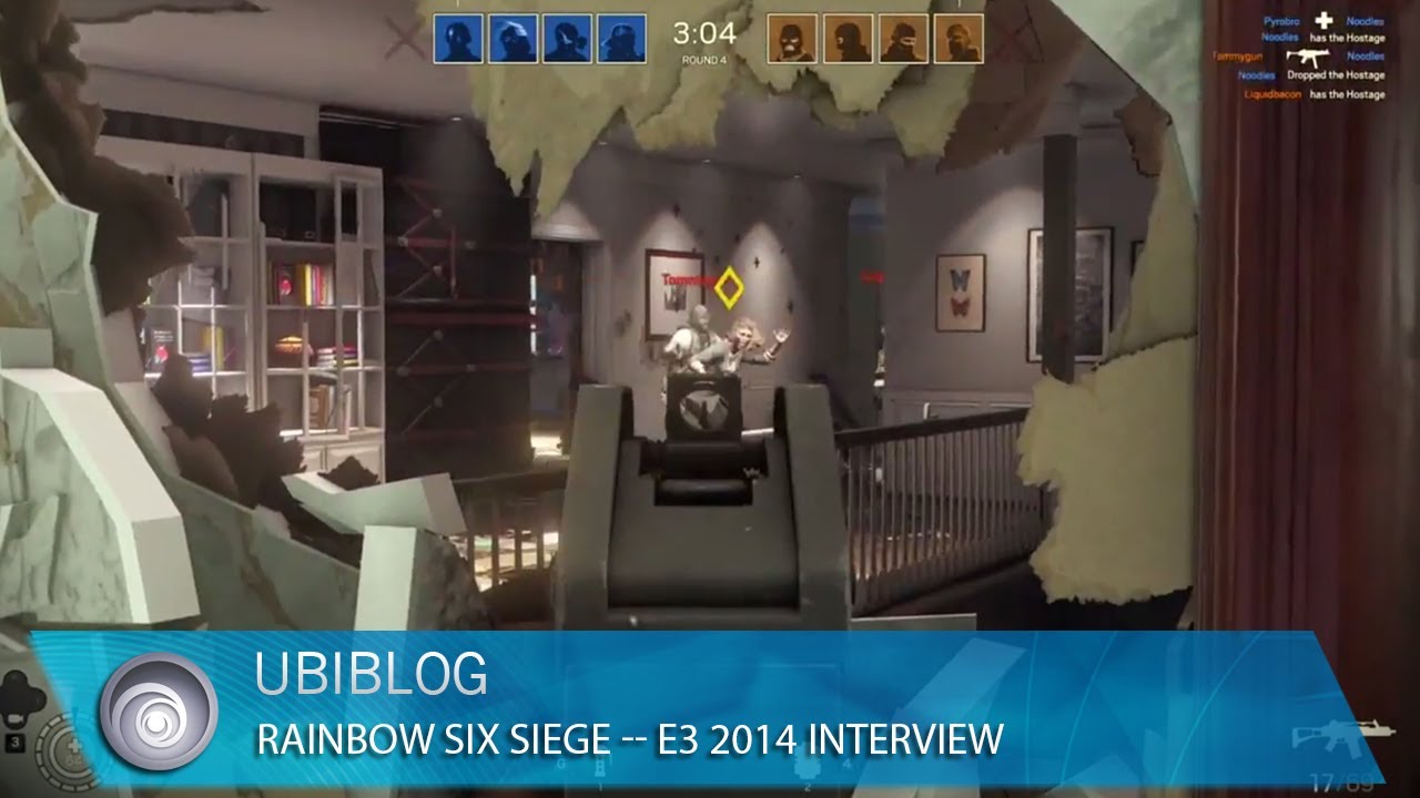 Rainbow Six Siege -- E3 2014 UbiBlog Interview [North America] - YouTube