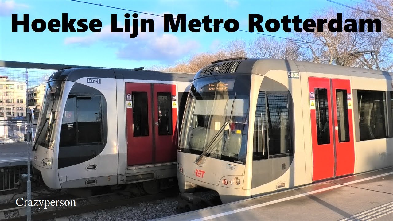 RET metro B Hoek van Holland en C De Terp op Vlaardingen West | Hoekse ...
