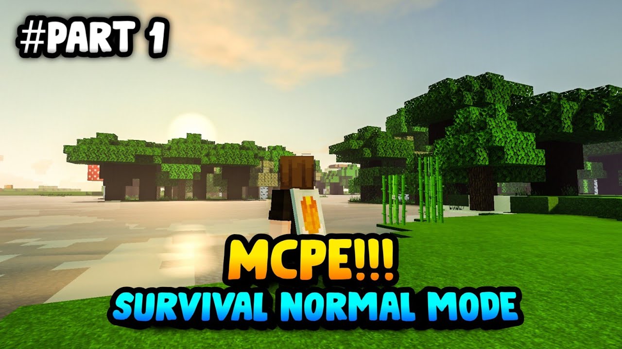 Minecraft survival normal mode - Part1 - YouTube
