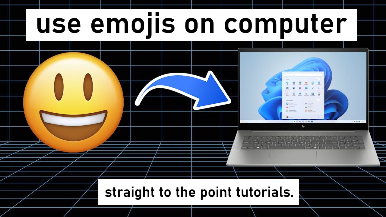 How To Use Emojis On Computer - YouTube