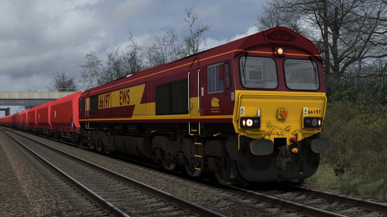 TS Classic | AP Class 66 (EP) | 6C31 09:15 Mountsorrel Sidings ...