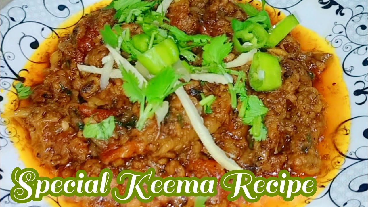 Keema Recipe | Mutton keema recipe | Bakra Eid Special Recipe (Keema ...