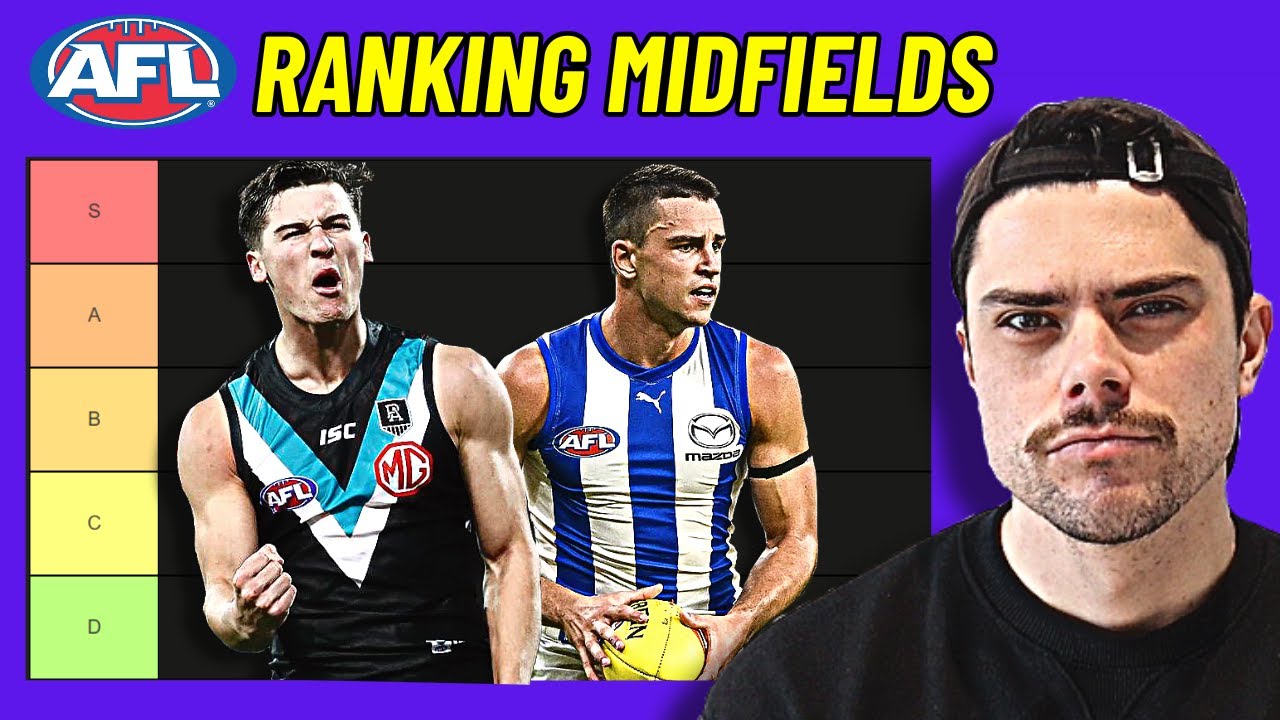 Ranking EVERY AFL Midfield for 2024 (Tier List) - YouTube