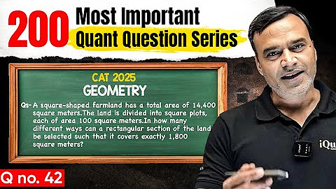 CAT Quant Practice Questions | 200 Most Important Quant Question Playlist for CAT 2025 - YouTube