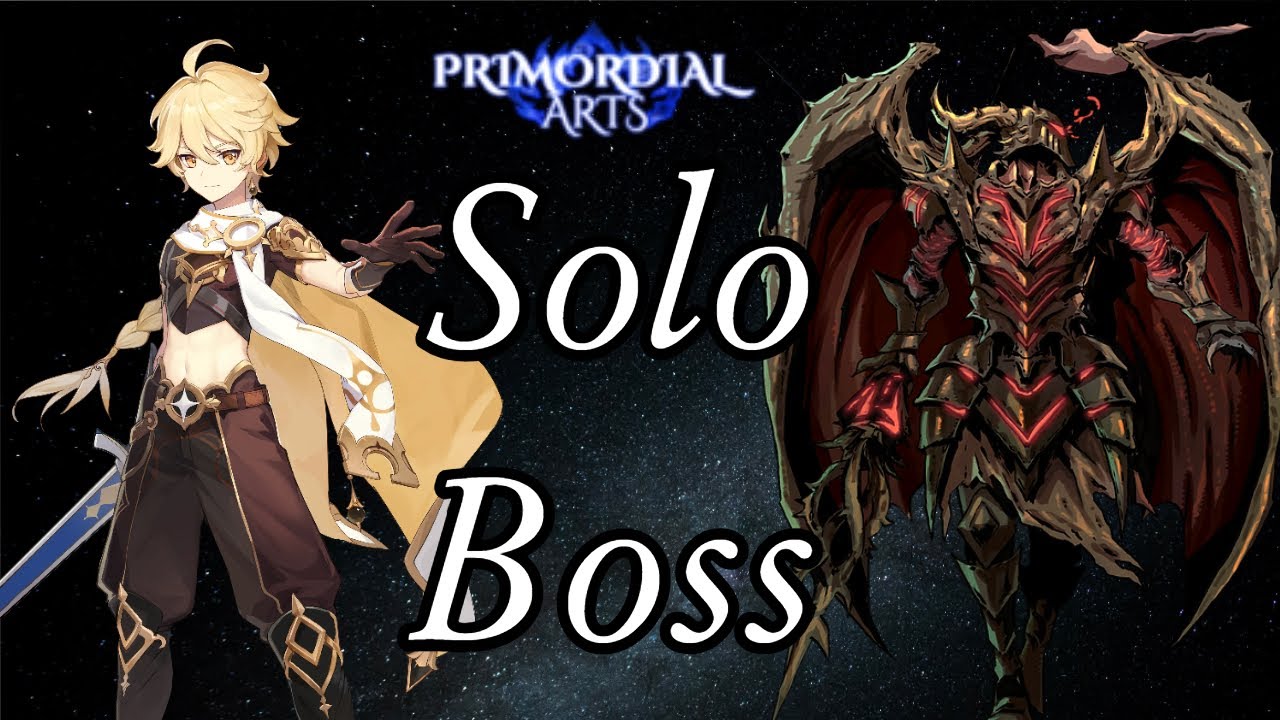 [Roblox]Primordial Arts - Aether solo with Dragonic guardian(Boss ...