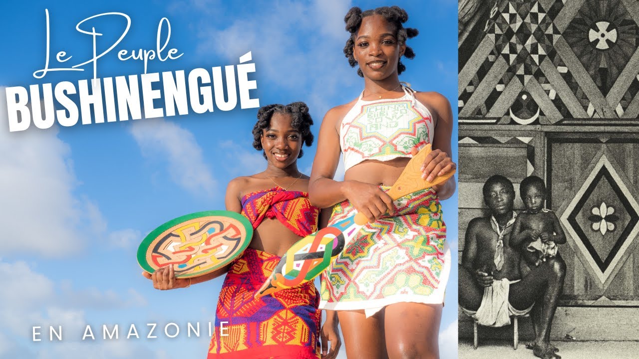 Guyane, le peuple Bushinengué🇬🇫🇸🇷 (part d'Afrique en Amazonie) - YouTube