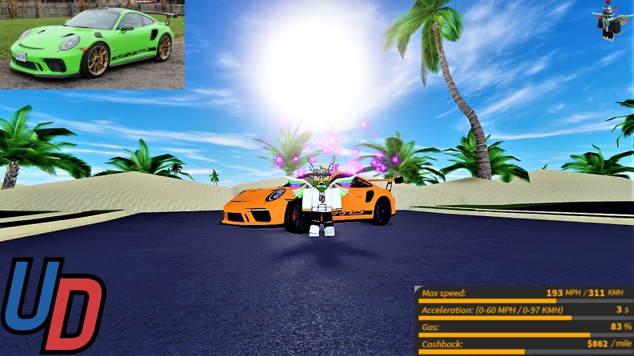 Review of the *NEW* Porsche 911 GT3 RS in Ultimate Driving Roblox ...