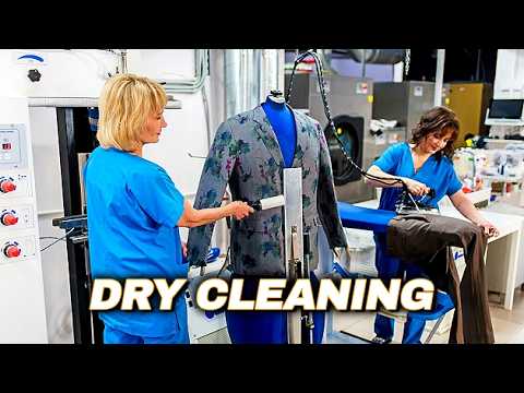 The Science Of Dry Cleaning — How Does It Work? - YouTube