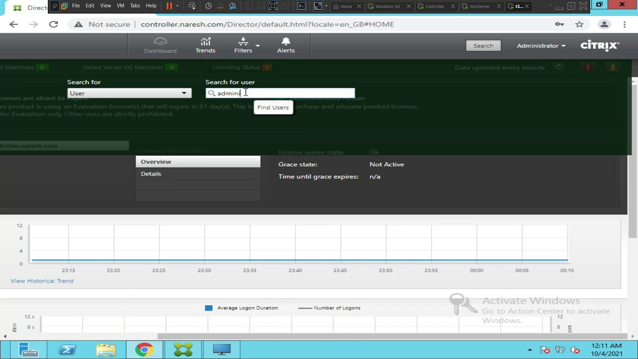 Citrix Director - Reset profile - YouTube