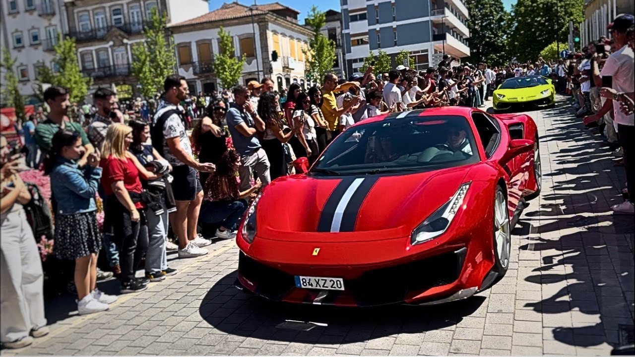 CARSPOTTING IN PORTUGAL (GATHERING SUPERCARS 2024) - YouTube